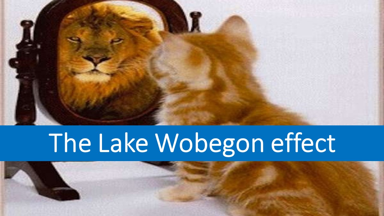 The Lake Wobegon effect- We all suffer from this 1 - Mehulblogs